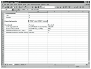 Optimization Modeling with Solver in Excel • Stephen L. Nelson