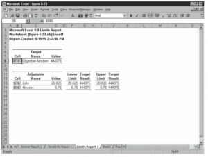 Optimization Modeling with Solver in Excel • Stephen L. Nelson